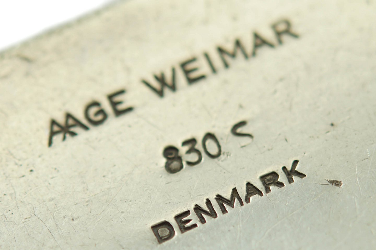 Antik Damgaard-Lauritsen - Aage Weimar; Armbånd af sølv